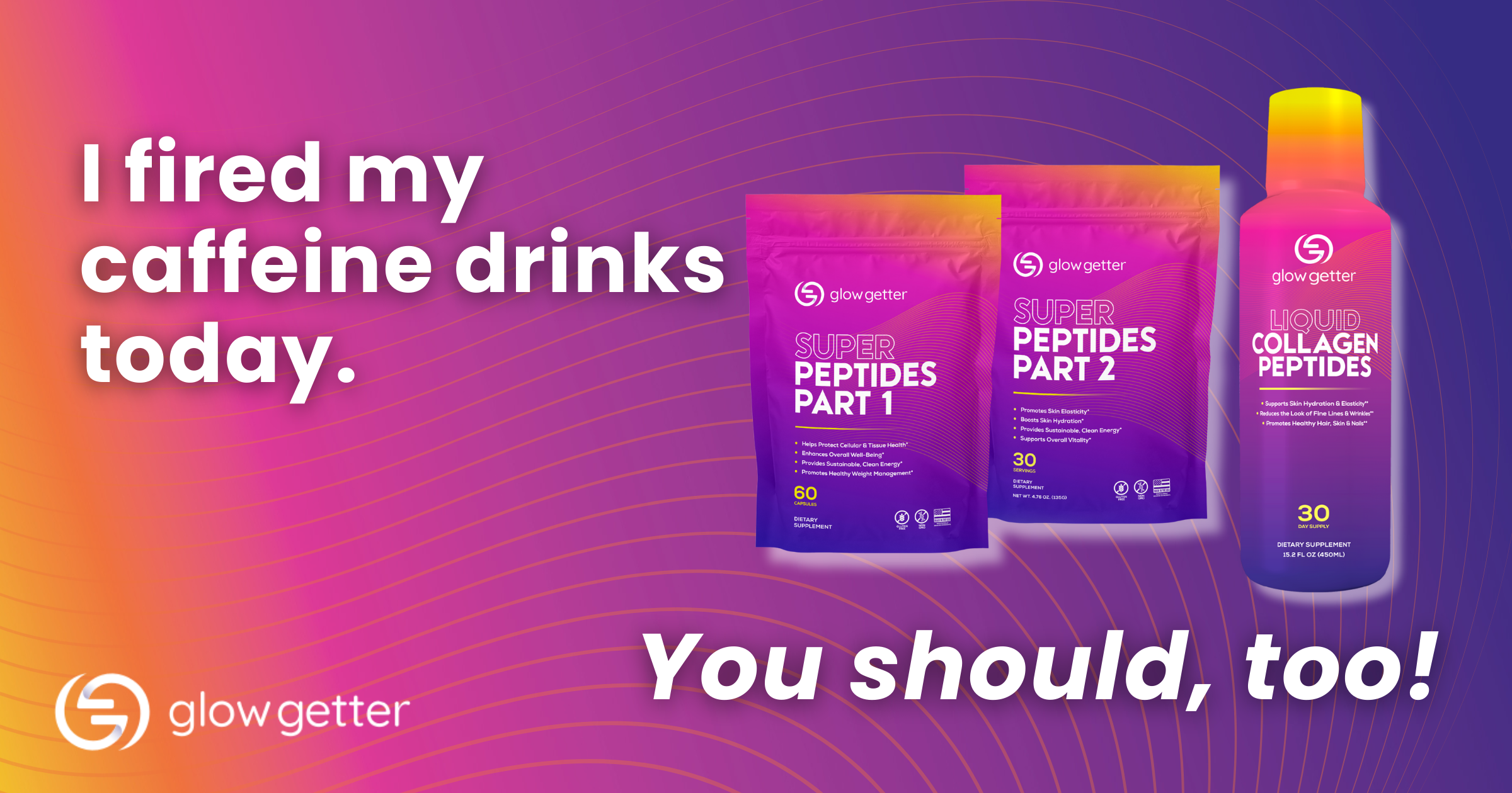Glow Getter Super Peptides Part 1 | Energy, Metabolism & Focus